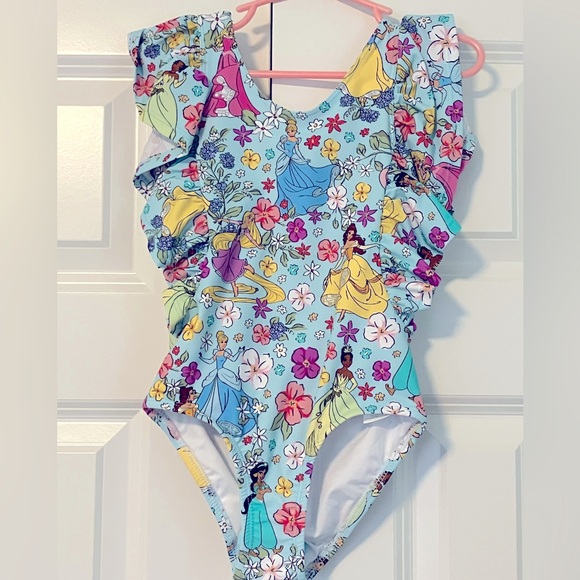 Posh Peanut | Swim | New Posh Peanut Disney Princess Flutter Sleeve One ...